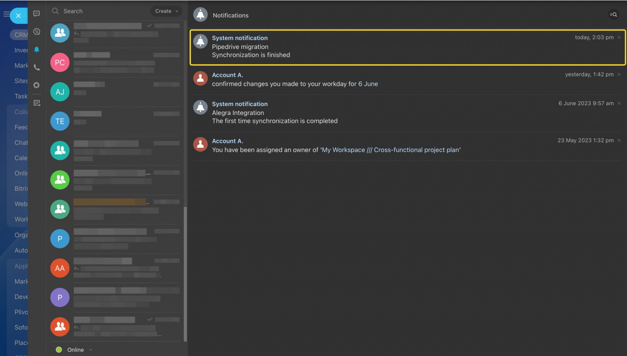 Pipedrive migration app